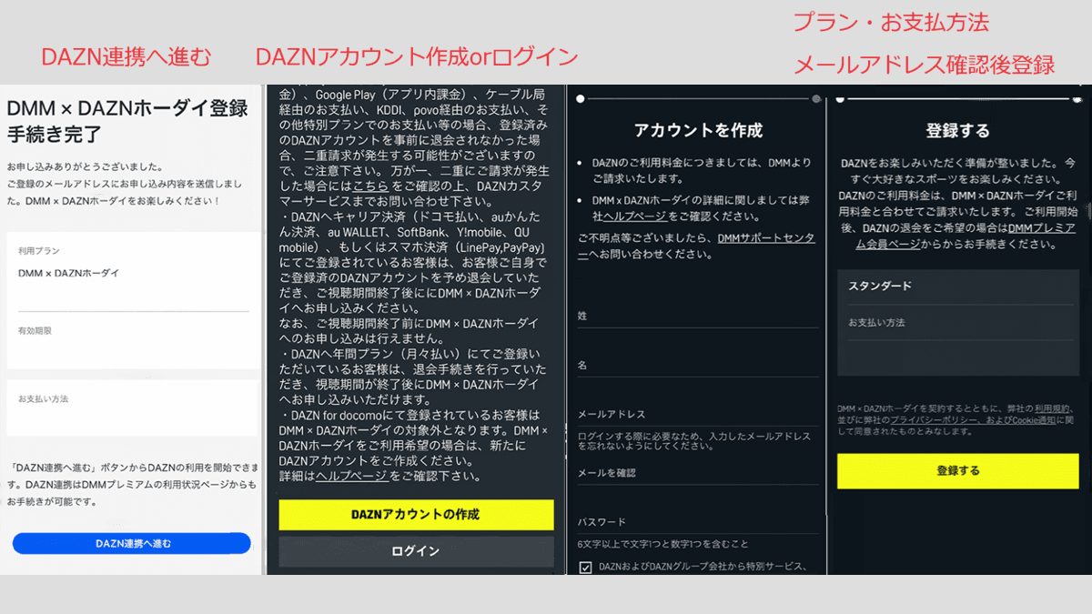 DAZNをお得に観る/ABEMA・DMM・docomo - 配信と実話の映画